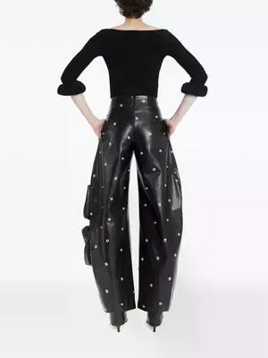 A.W.A.K.E. Mode Ribbed Doughnut-sleeve Top