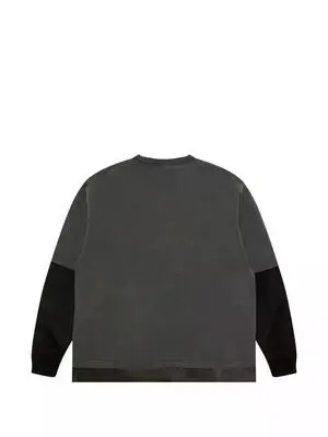 AAPE BY *A BATHING APE Moonface-patch Long-sleeve T-shirt - Grey