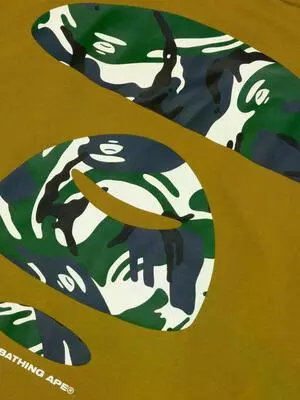AAPE BY *A BATHING APE Logo-print Crew-neck Sweatshirt