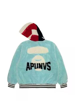 AAPE BY *A BATHING APE Moonface Hooded Bomber Jacket