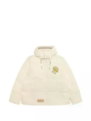AAPE BY *A BATHING APE Logo-patch Hooded Jacket - Neutrals