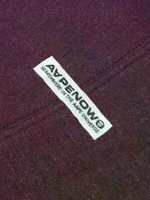 AAPE BY *A BATHING APE Sweatshirt With Logo Patch - Red