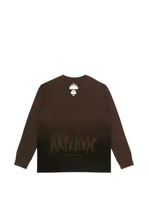 AAPE BY *A BATHING APE Moonface Camo-print T-shirt - Grey