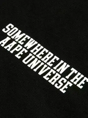 AAPE BY *A BATHING APE Crew-neck Sweatshirt