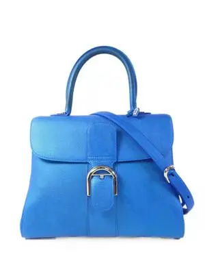 Delvaux Mm Brillant Two-way Tote Bag - Blue