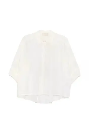 I BLUES Paneled Puff-sleeve Shirt