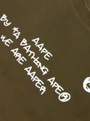 AAPE BY *A BATHING APE Aaper Graphic Gradient Sweatshirt