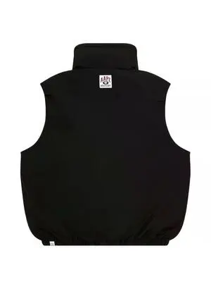 AAPE BY *A BATHING APE Moonface Logo Check Vest