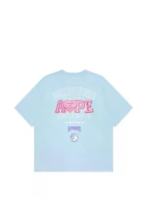 AAPE BY *A BATHING APE Rabbit-embroidered T-shirt