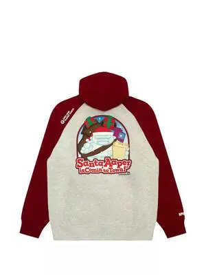 AAPE BY *A BATHING APE Happy Holidays Graphic-print Hoodie