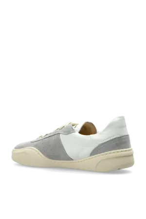 Acne Studios Paneled Suede And Leather Sneakers - Grey