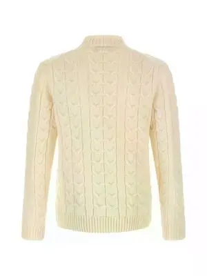 ZANONE Braided-knit Mock Neck Sweater