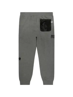 AAPE BY *A BATHING APE Logo-embroidery Track Pants