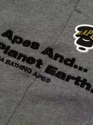 AAPE BY *A BATHING APE Logo-embroidery Track Pants