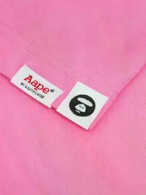 AAPE BY *A BATHING APE Elasticated-waist T-shirt