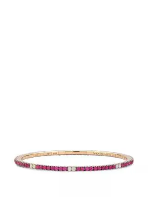 Roberto Demeglio Ruby And Diamond Tennis Bracelet