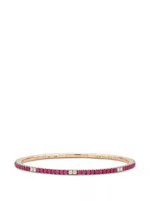 Roberto Demeglio Ruby And Diamond Tennis Bracelet - Pink