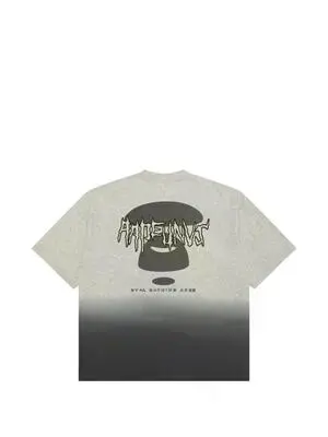 AAPE BY *A BATHING APE Moonface-print T-shirt - Grey