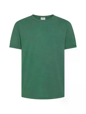 SUN 68 Logo-embroidered T-shirt