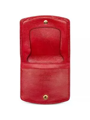 LOUIS VUITTON 1993 Epi Coin Pouch - Red