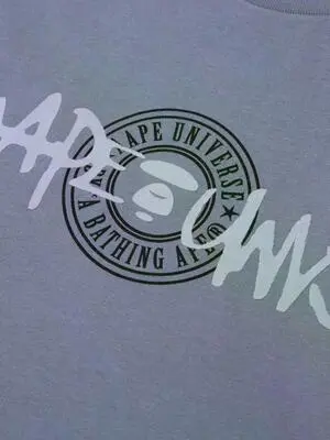 AAPE BY *A BATHING APE Moonface Gradient-print T-shirt
