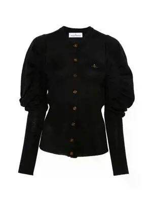 VIVIENNE WESTWOOD Orb-embroidered Wool Sweater