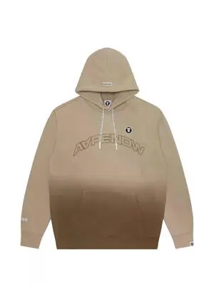 AAPE BY *A BATHING APE Moonface-patch Gradient Hoodie - Neutrals