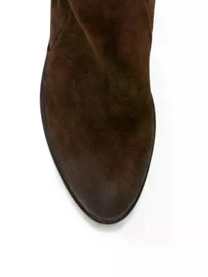 STRATEGIA SHOES Suede Block-heel Boots