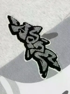 AAPE BY *A BATHING APE Moonface Patch Camouflage Track Pants