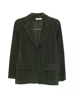 AMINA RUBINACCI Corduroy Notch-lapel Blazer