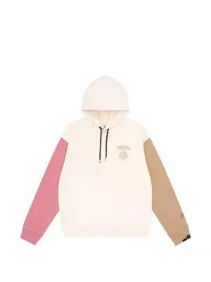 AAPE BY *A BATHING APE Moonface Colour-block Hoodie - White