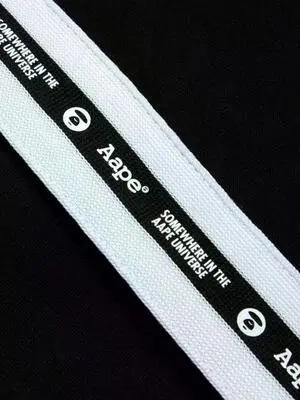 AAPE BY *A BATHING APE Moonface Logo-trim Track Shorts