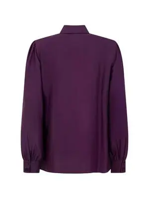 Alberta Ferretti Embellished Silk Shirt
