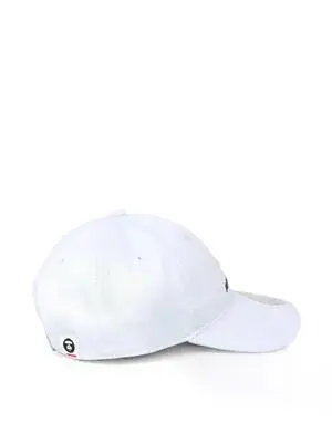 AAPE BY *A BATHING APE Moonface Heart-patch Baseball Cap - Black