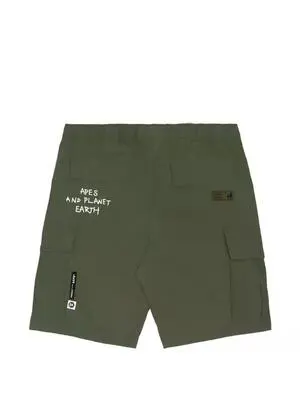 AAPE BY *A BATHING APE Moonface Belted Cargo Shorts