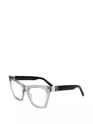 Marc Jacobs Cat Eye Frame Eyeglasses - Grey