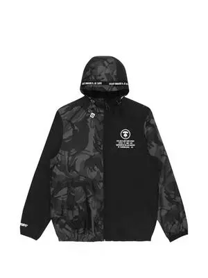 AAPE BY *A BATHING APE Moonface Camo Jacket - Black