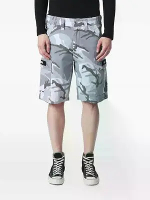 AAPE BY *A BATHING APE Camouflage Print Cargo Shorts