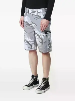 AAPE BY *A BATHING APE Camouflage Print Cargo Shorts