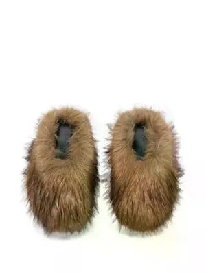A.W.A.K.E. Mode Fur Texture Mules