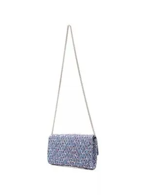 Valentino Garavani Tweed Cross Body Bag