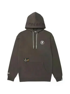 AAPE BY *A BATHING APE Moonface Drawstring Hoodie - Brown
