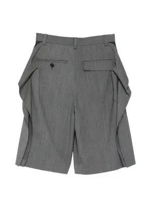 Undercover Layered Wool Shorts