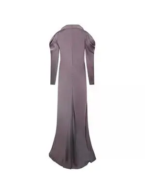 Alberta Ferretti Draped Maxi Dress