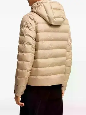 Moncler Hooded Padded Jacket - Neutrals