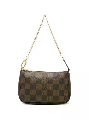 LOUIS VUITTON Damier Ebene Mini Pochette Accessoires Handbag