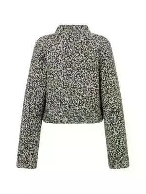Dsquared2 Reversible Mouliné Zipped Knit Cardigan
