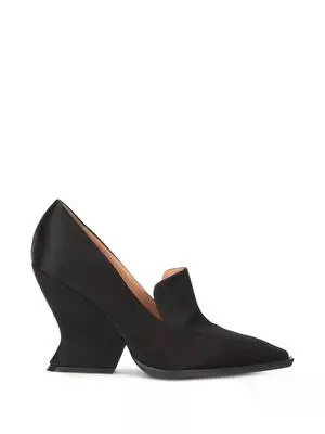 Alberta Ferretti Geometric Heel Pumps - Black