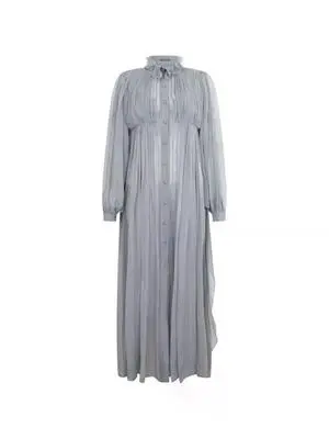 Alberta Ferretti Button Up Day Dresses