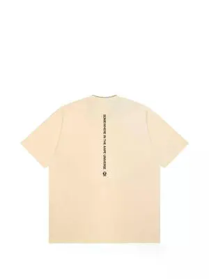 AAPE BY *A BATHING APE Now Moonface Logo-patch T-shirt